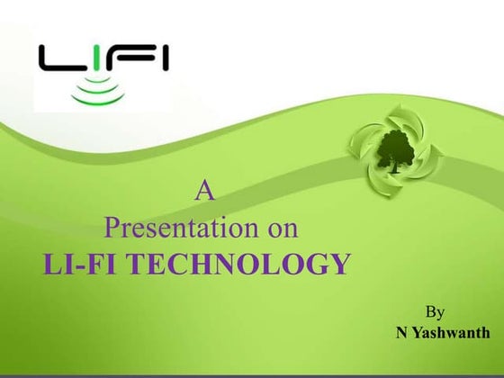 LI-FI Presentation | PPTX | Computer Networking | Computing