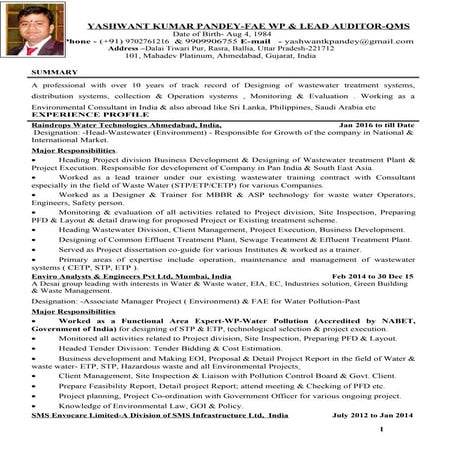 Yashwant Kumar Pandey | PDF