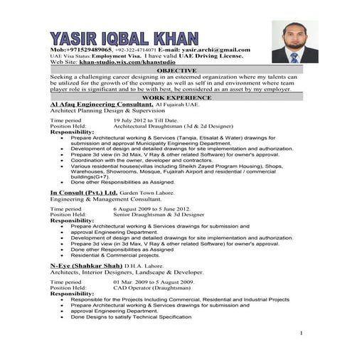 Tamil Resume Template | PDF