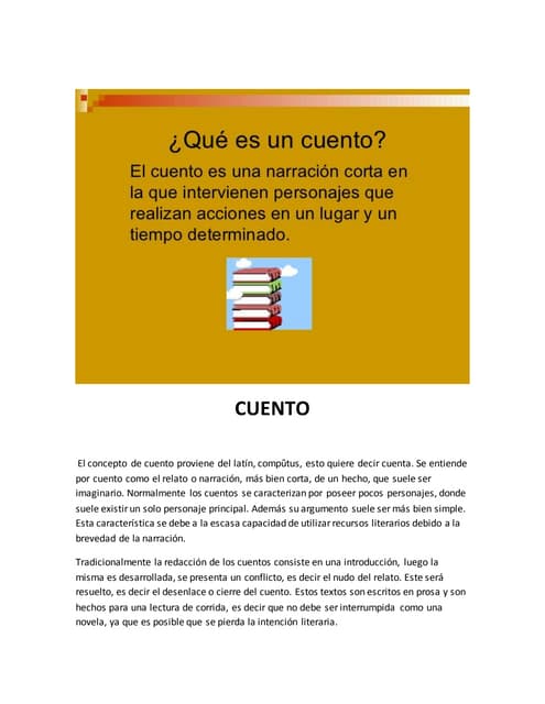 Conclusion cuentos | PDF