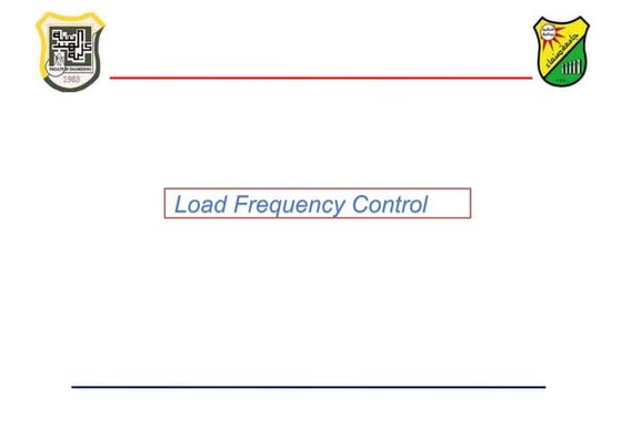 Load Frequency Control of Two Area System | PPTX