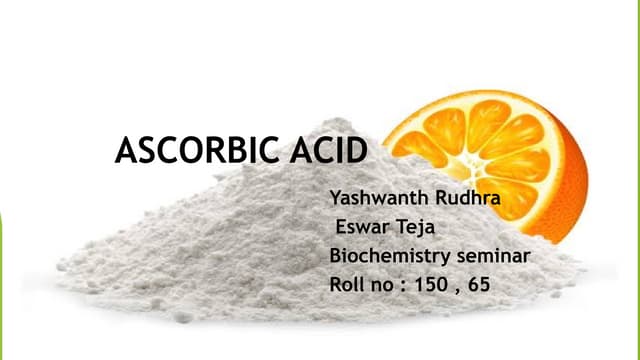 Role of Vitamin C in immune system.pptx