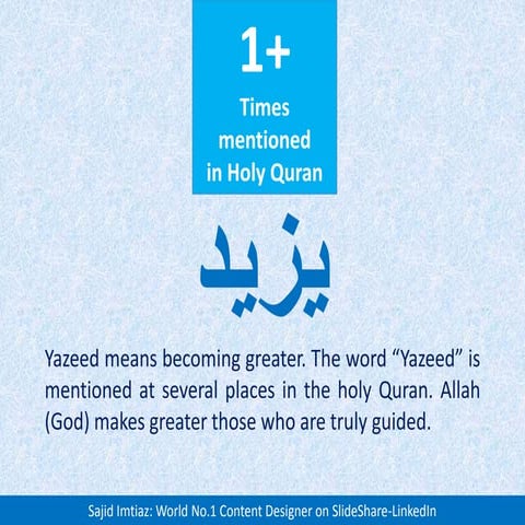 Yazeed | PPTX
