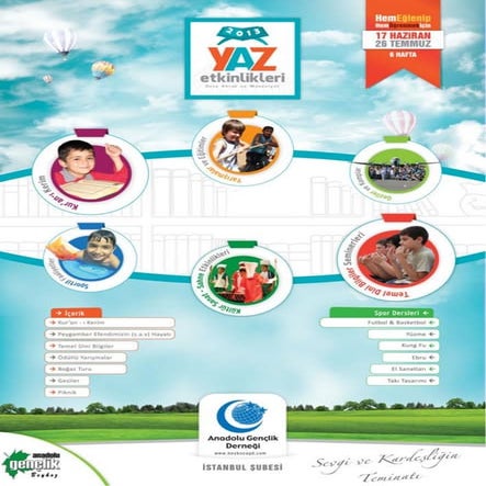 Yaz okulu tanıtım dosyası 2013 | PDF