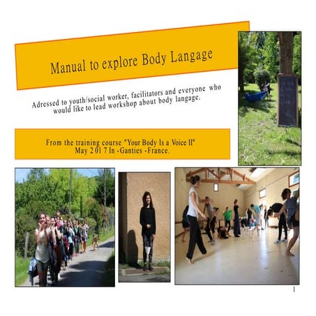 Manual to explore body language | PPT