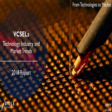 VCSELs Technology Industry and Market Trends | PDF
