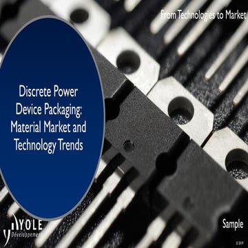 Yole Discrete Power Device Trends | PDF
