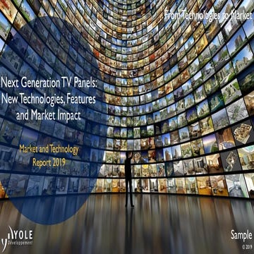Next Generation TV Panels: New Technologies, Features and Market Impact ...