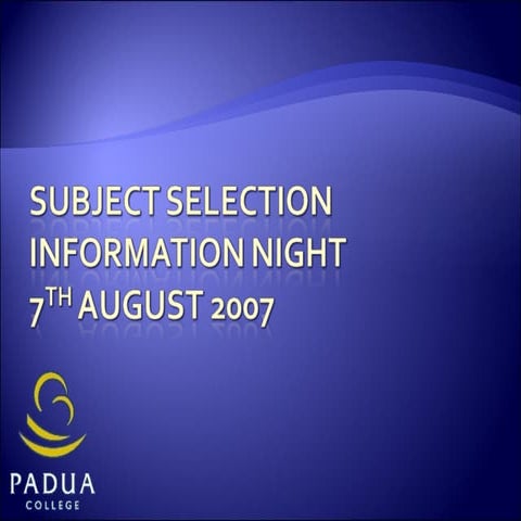 2025 June Year 9 Presentation: Subject selection.pptx