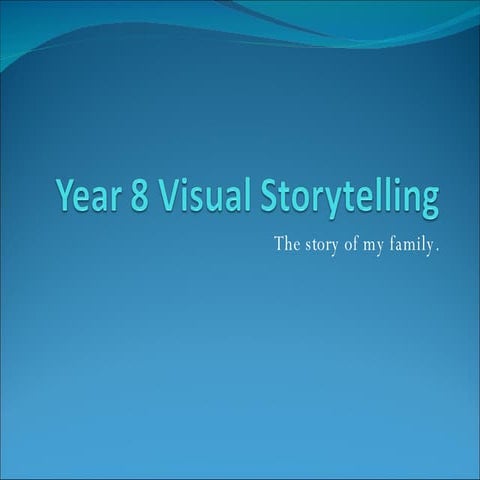 Visual Storytelling | PPT