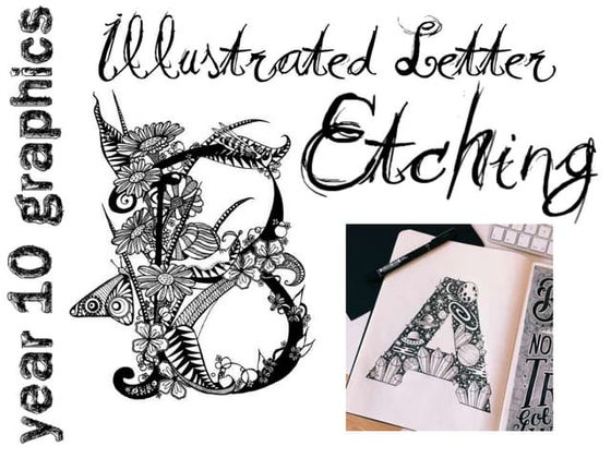 Etching letter power point | PPT