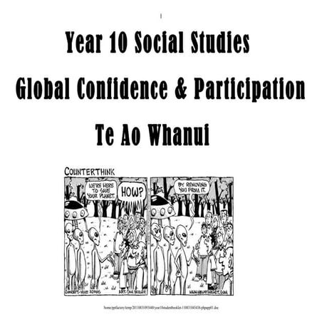 Year 10 student booklet | DOC