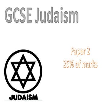 Paper 2: Judaism | PPTX