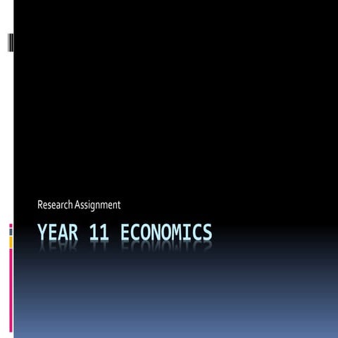 Year 11 economics 2014 | PPT