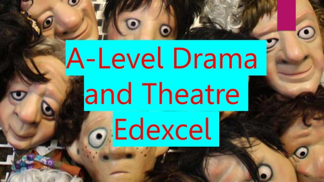 GCSE Drama C1 Devising - portfolio guidelines | PPTX