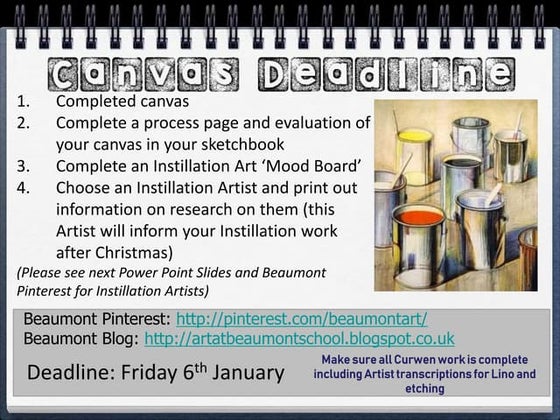 Year 12 Art Week Ten.ppt