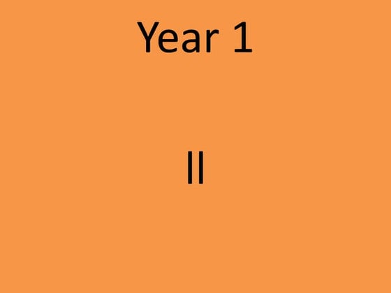 Year 1 ch 2 | PPT