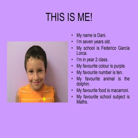 Year 2 pupils' presentations | PPT