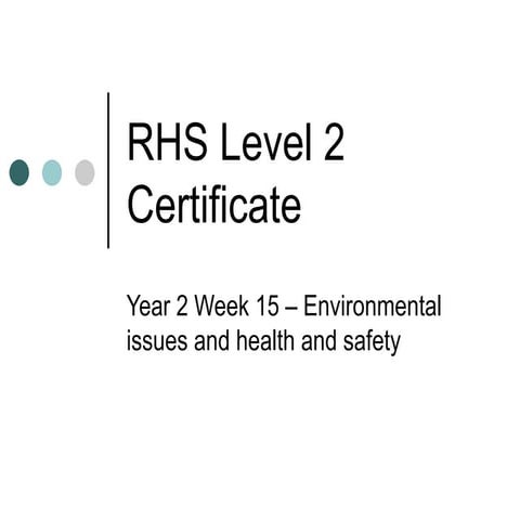 RHS Level 2 Pests and diseases activity answers | PPT
