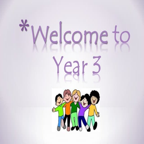Welcome to year 3 powerpoint 2017 | PPT