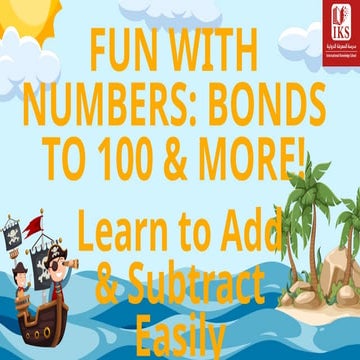 Addition and subtraction with number bonds multiples of 100 to 1000 | PPTX