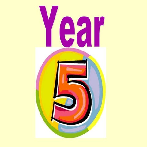 Welcome to Year 5 | PPT