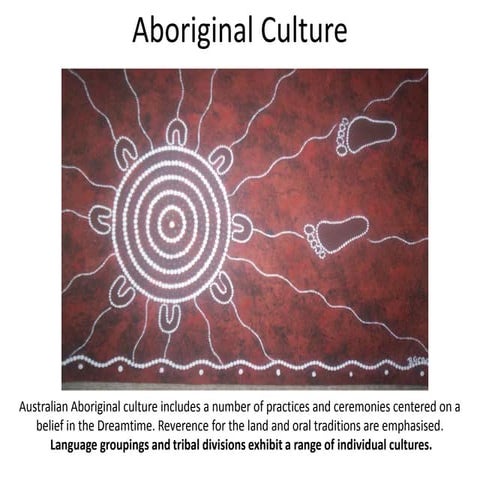 Australian Aboriginal Culture in Art | PPTX