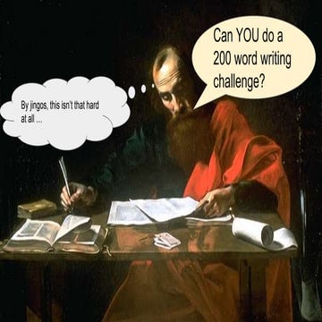 200 word writing challenge - introduction | PPTX