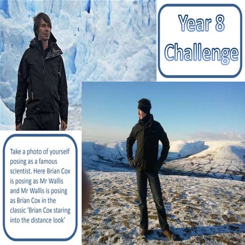 Year 8 scientist challenge | PPTX
