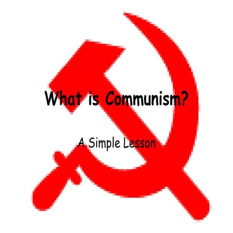 Year 9 communism powerpoint | PPT