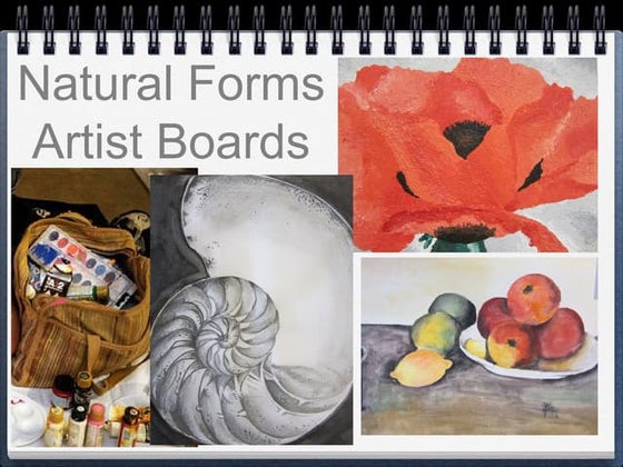 Natural forms sculpture project | PPT | Drawing and Sketching | Arts ...