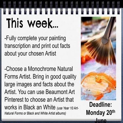 Year 9 this week.ppt