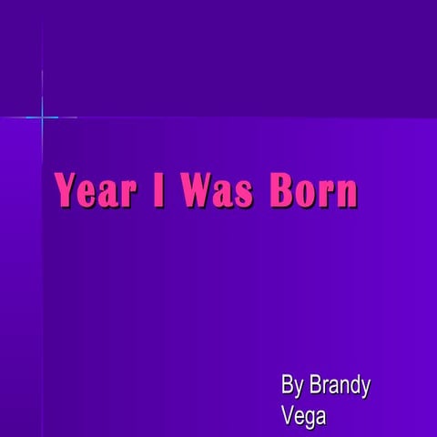 Year i was born pp | PPT