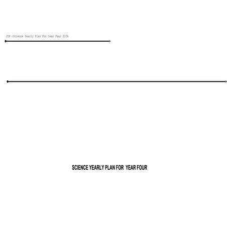 Yearly plan science year 4 | DOC