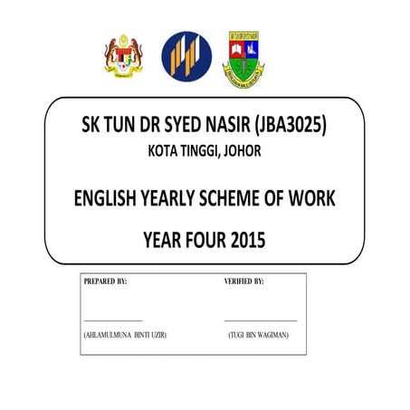 Yearly scheme of work english year 5 | PDF
