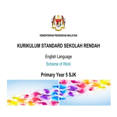 Primary English Year 4 SK Scheme Of Work 2024 | PDF