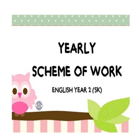 Yearly scheme of work y2 2015 | PDF