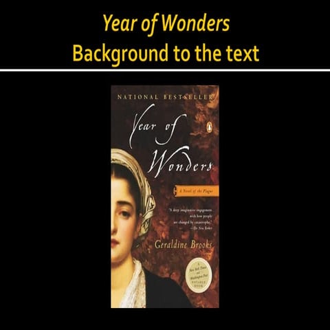 Year of wonders historical background | PPT