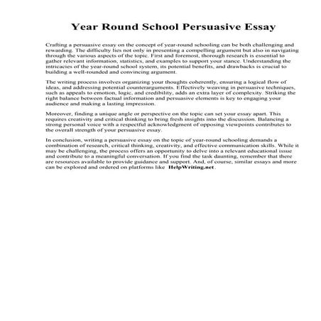 Year Round School Persuasive Essay.pdf
