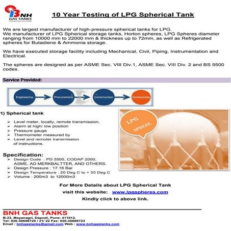 LPG TANK INSTALLATION | PDF
