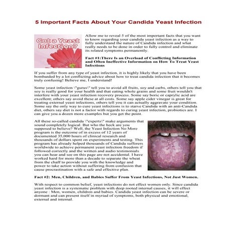 Truth About Candida | PPTX