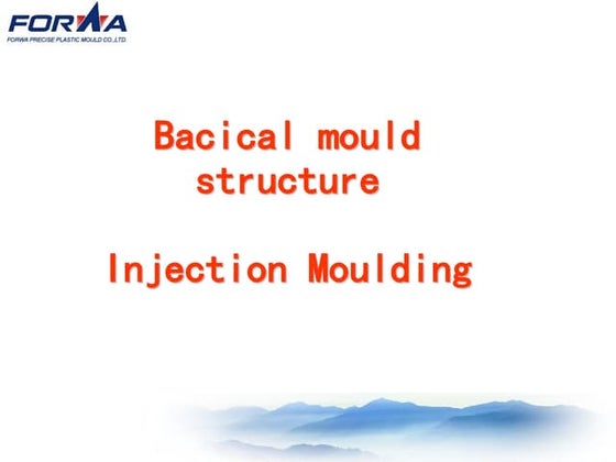 Injection moulding machine ppt | DOC