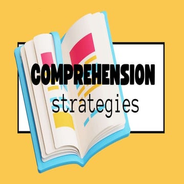 Yellow 3D Reading Comprehension Strategies Lesson Presentation_20231213 ...