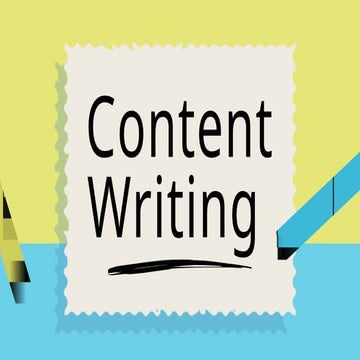 content writing presentation its importance | PPTX