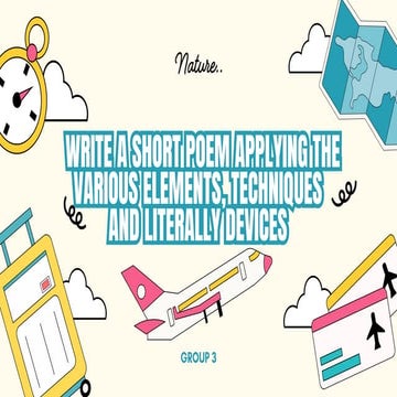 Yellow Blue Pastel Cartoon Illustration Study Tour Report Presentation ...