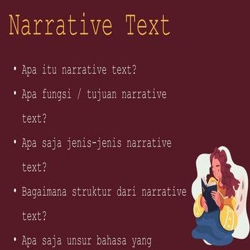 Narrative Text Structure and Features for Junior High School Students ...