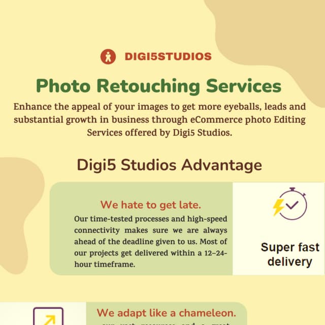 Outsource Photo Retouching Services to Digi5 Studios | PDF | Photo Editing Software | Computer ...