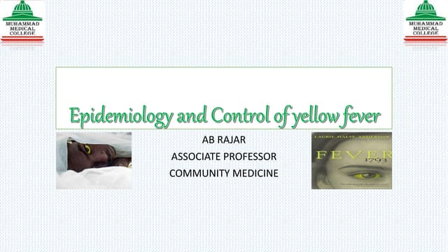 Walter Reid and Yellow Fever Experiments | PPTX