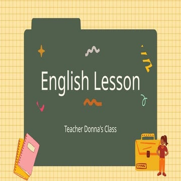 Yellow Green Playful English Lesson Presentation.pptx