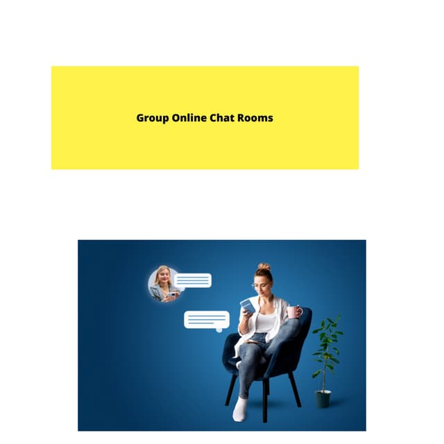 Group Online Chat Rooms | PDF